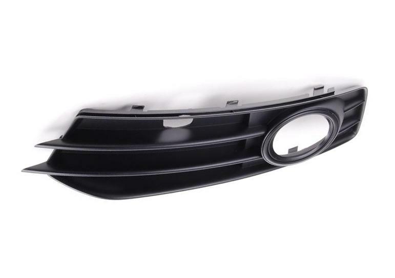 Griglia Paraurti Ant Sinistra Cornice Fendinebbia Nera Per Audi A3 08> S-Line