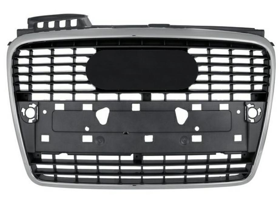 Griglia Cromata-Nera Per Audi A4 04>07