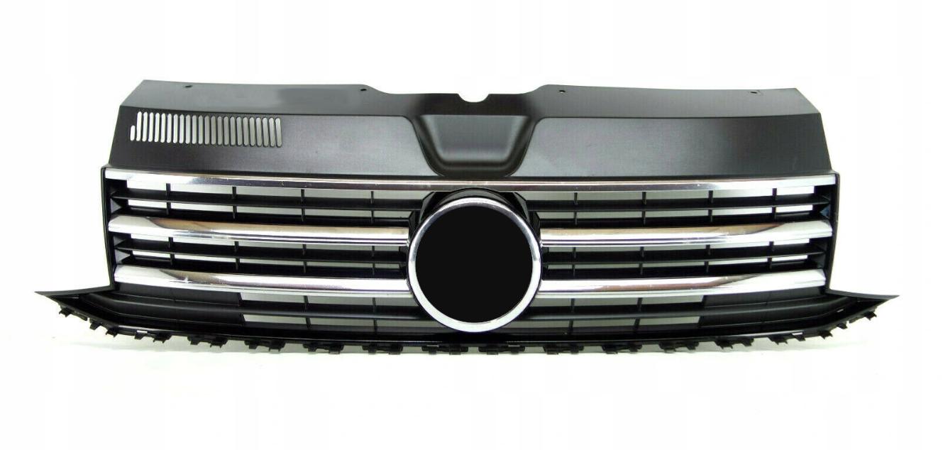 Griglia Nera 3 Modanature Cromate Per Volkswagen Multivan 15>