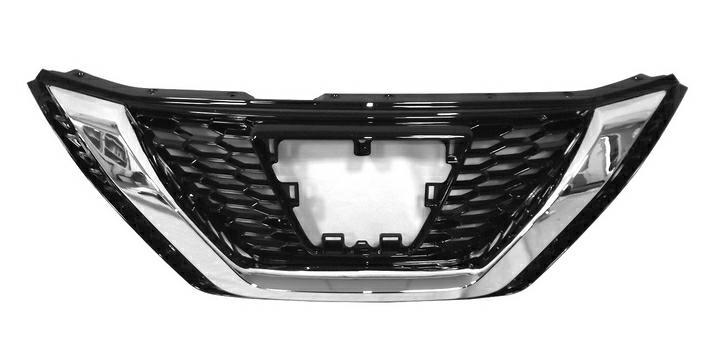 Griglia Cromata-Nera Lucida Per Nissan Qashqai 17>