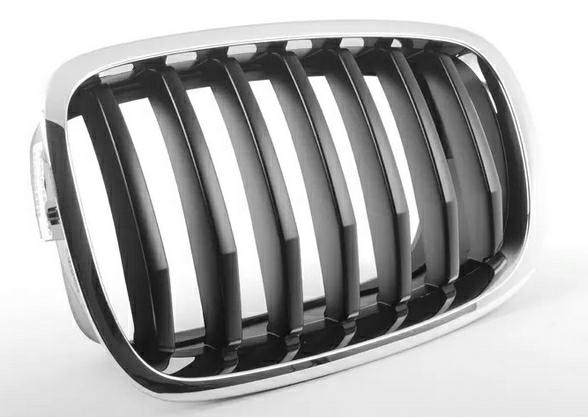 Griglia Anteriore Sinistra Cromata-Nera Per Bmw X6 E71 12>